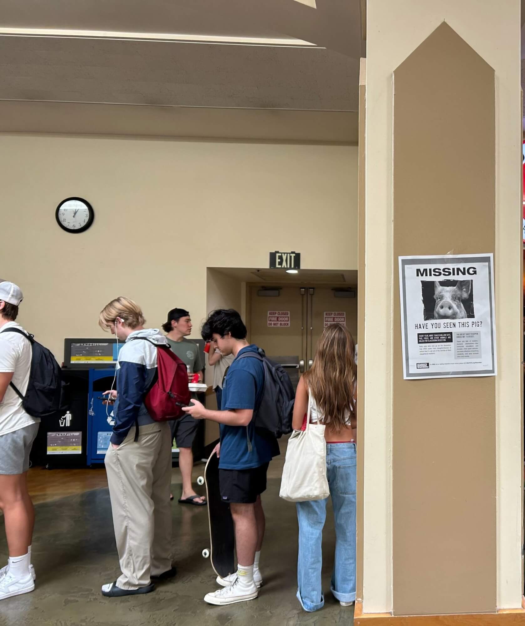 mission: hang ‘missing’ posters against animal dissection | peta2