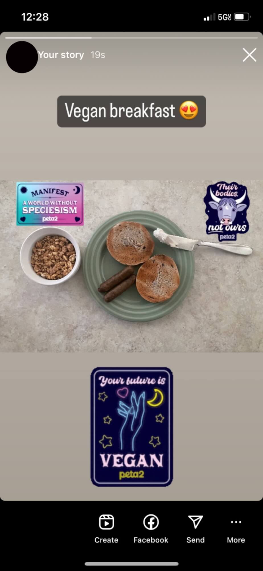 mission: use your sign gifs to spice up ig stories | peta2