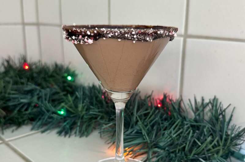 peppermint chocolate mocktail | peta2