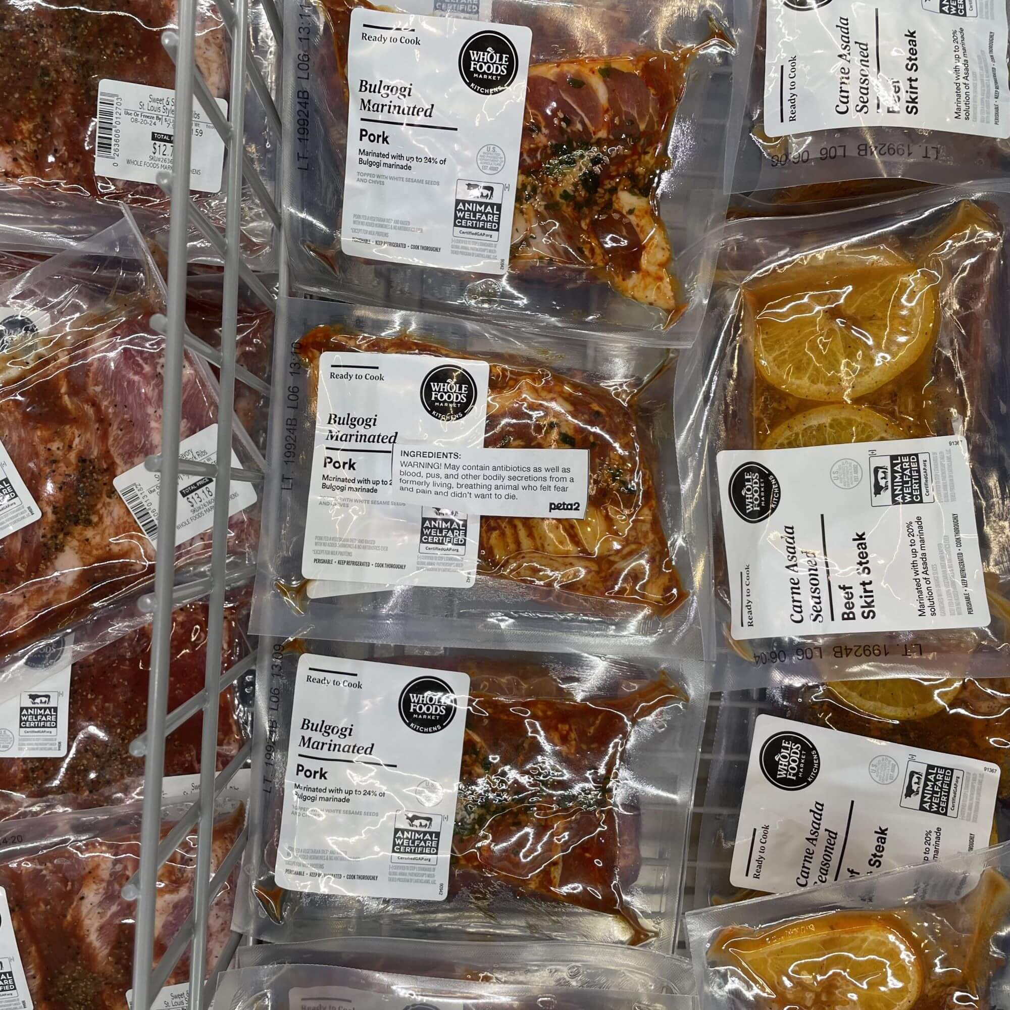 mission: use these meat ingredient labels | peta2