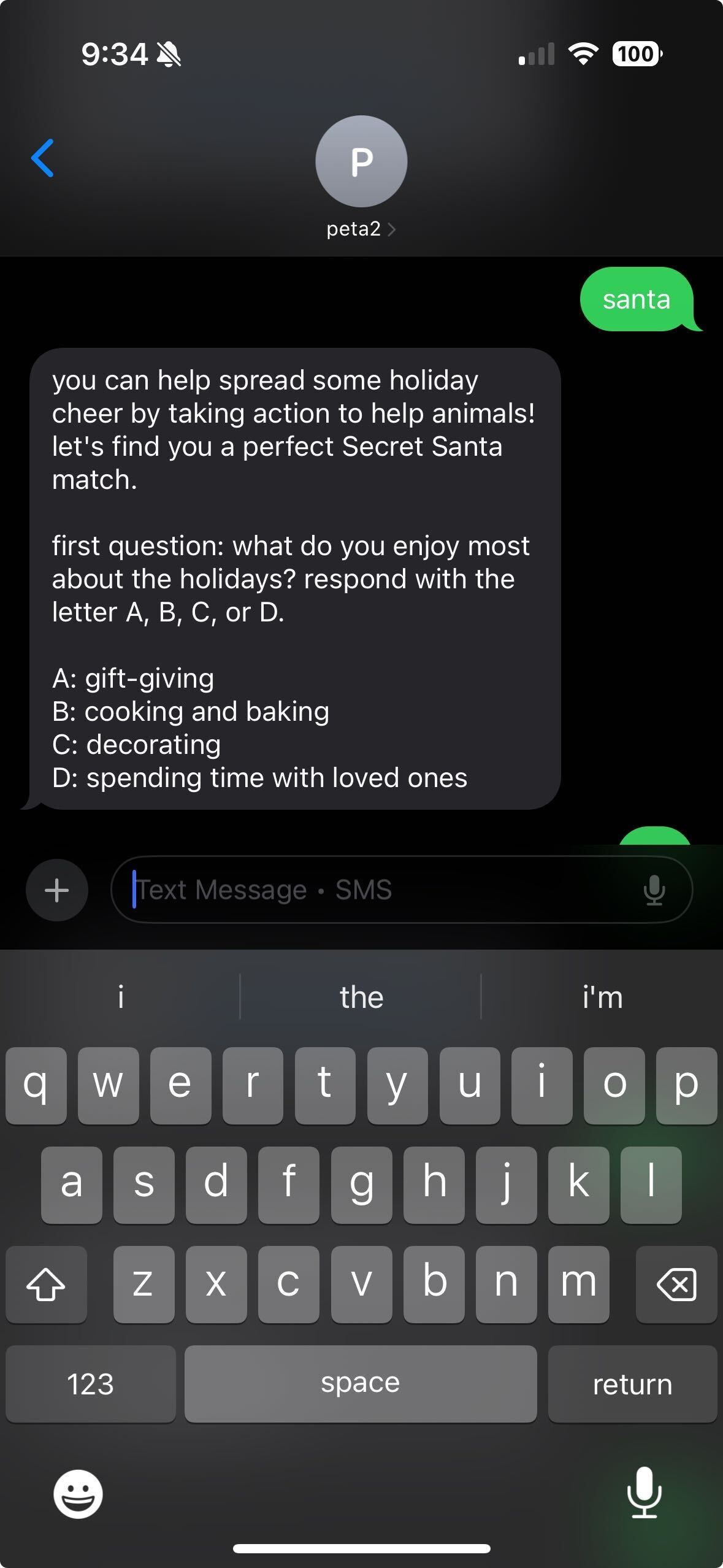 mission: be a secret santa for animals in need | peta2