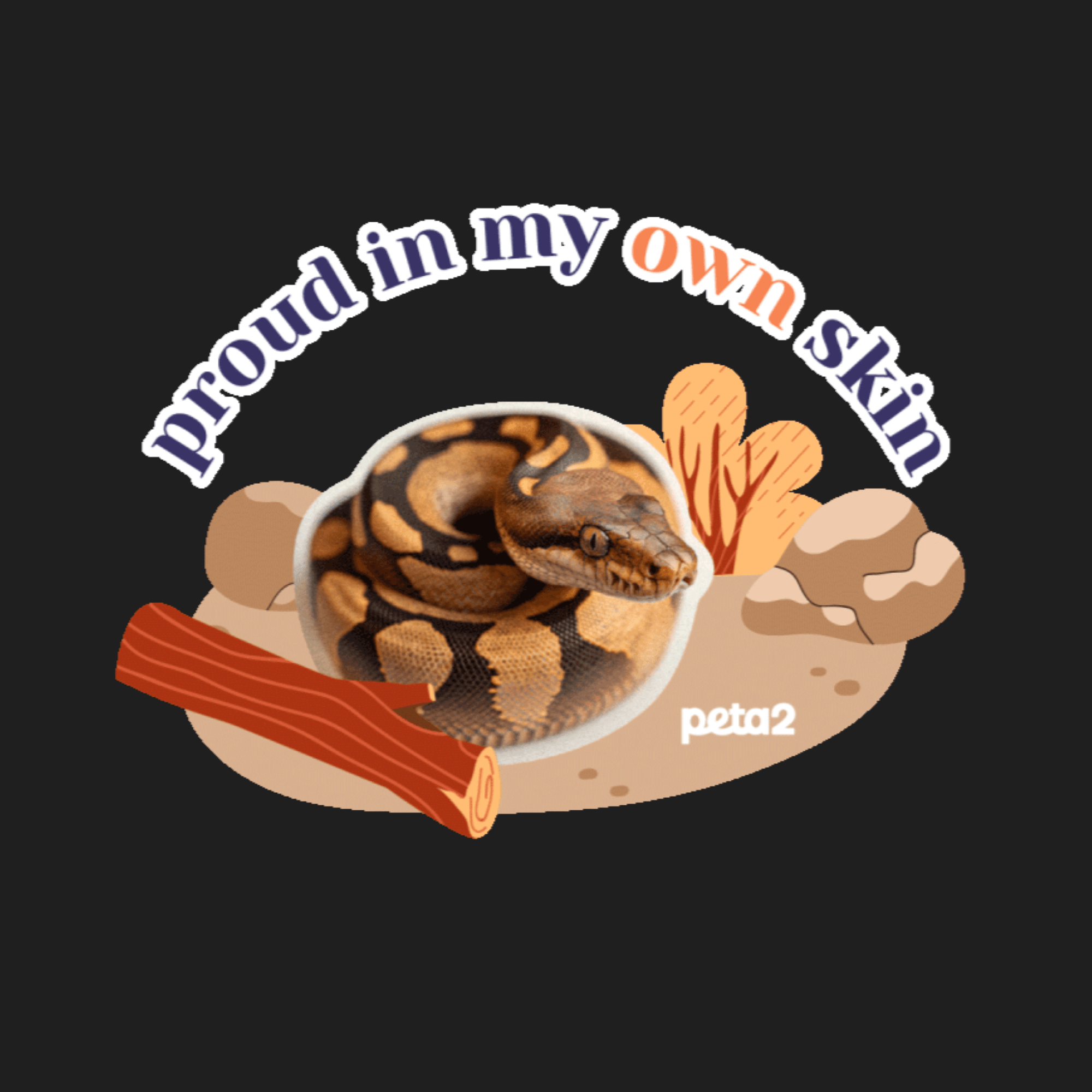 mission: use “wear your own skin” gifs | peta2