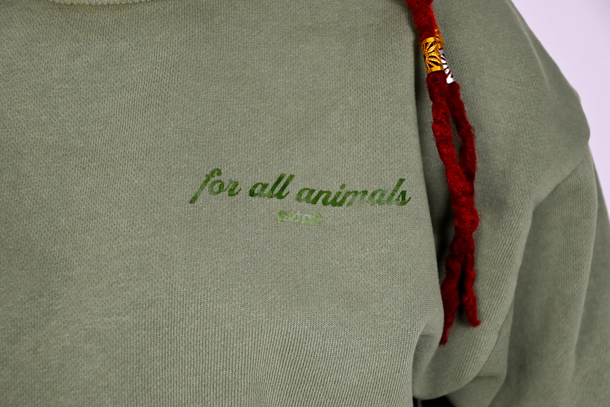 'for all animals' crewneck | peta2