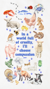mission: set up this ‘choose compassion’ wallpaper | peta2