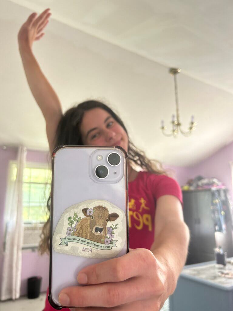 mission: sticker your phone to speak up for animals | peta2