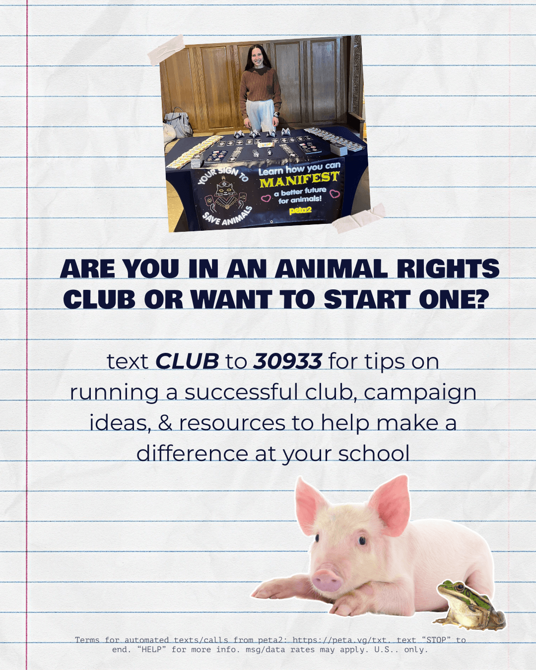 student club network sign up | peta2