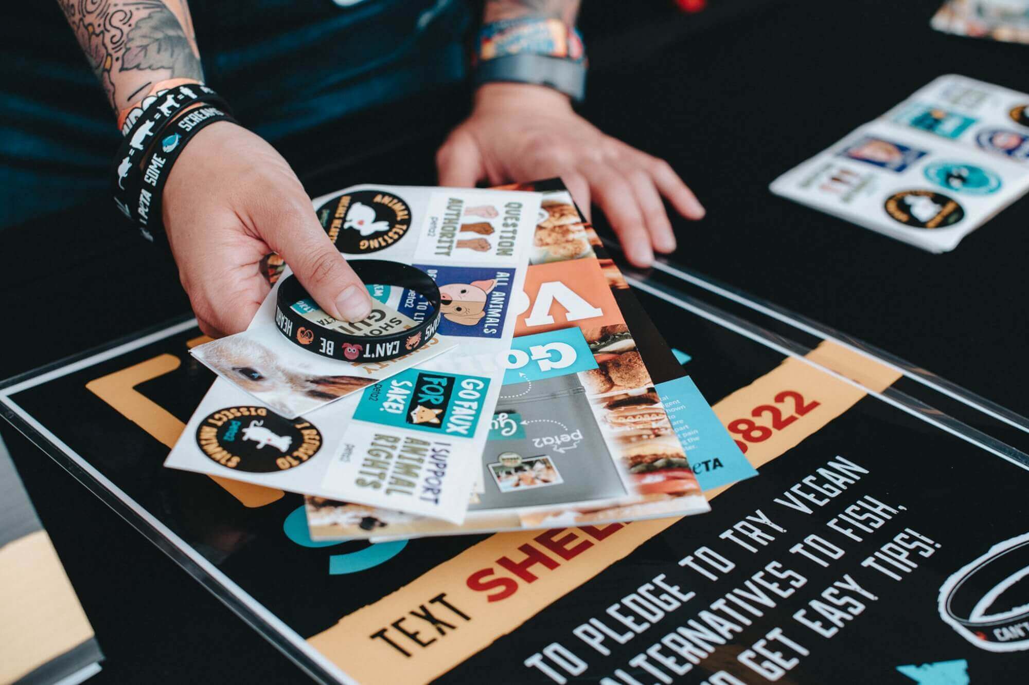 next big thing: get free merch for your band! | peta2